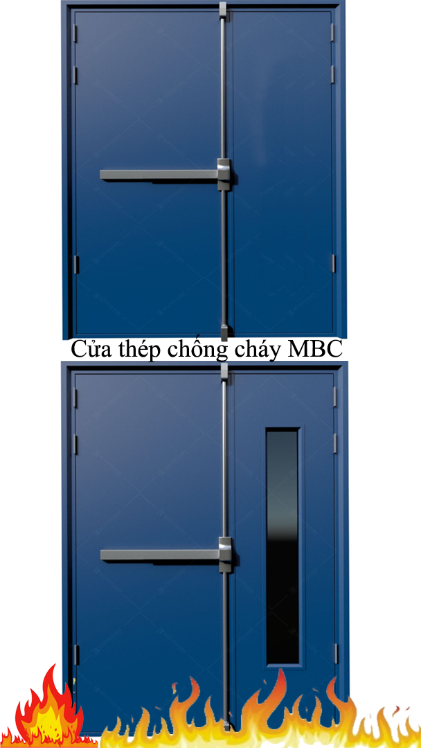 Cửa thép chống Cháy MBC - TRƯỜNG NGUYÊN DOOR